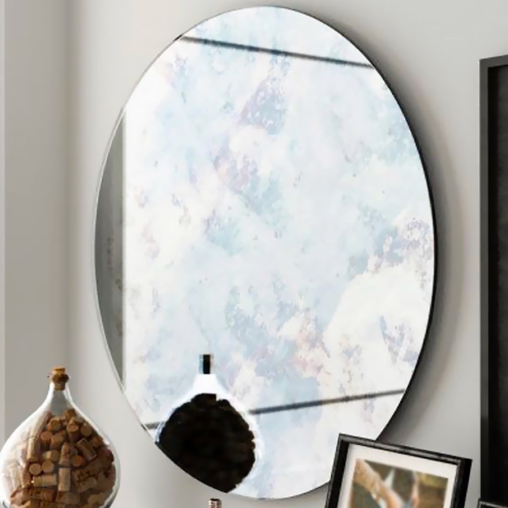 Καθρέπτης στρογγυλός Φ90cm - Φ120cm παλαιωμένος | Nova Glass - Greek ...